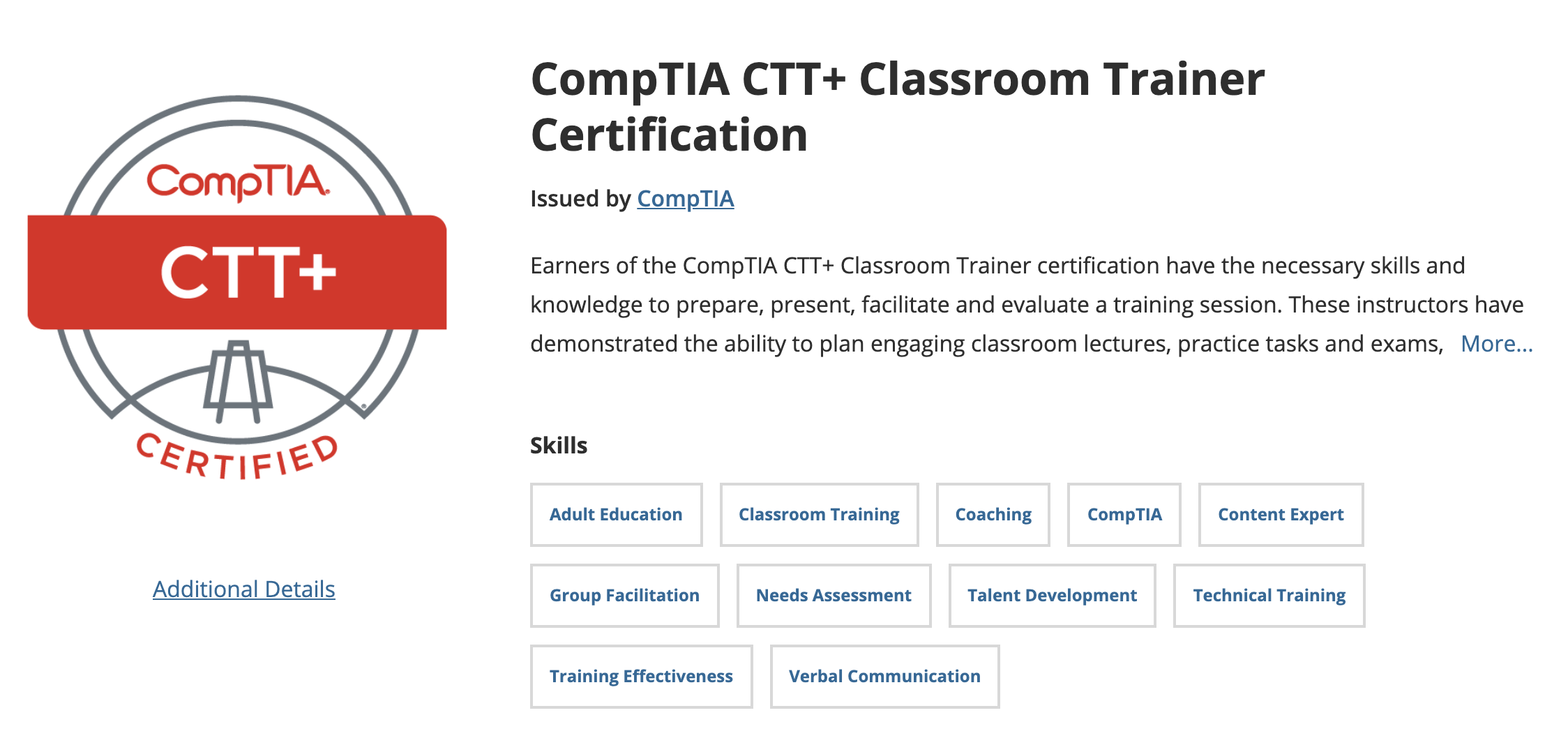 【教授法】CompTIA CTT+資格取得で「教える技術」を身につける #初心者 - Qiita
