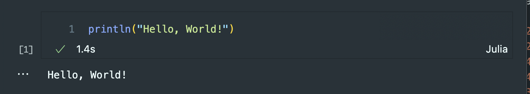Dockerイメージを使って JuliaでHello,worldする #VSCode - Qiita