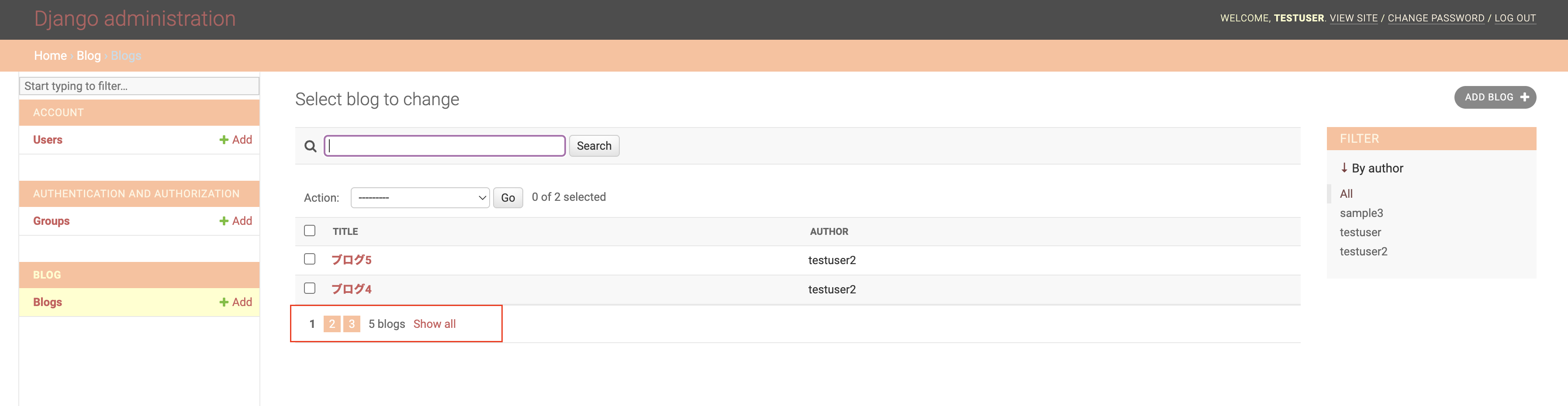 Django管理画面のオブジェクト一覧ページをカスタマイズ #Python - Qiita