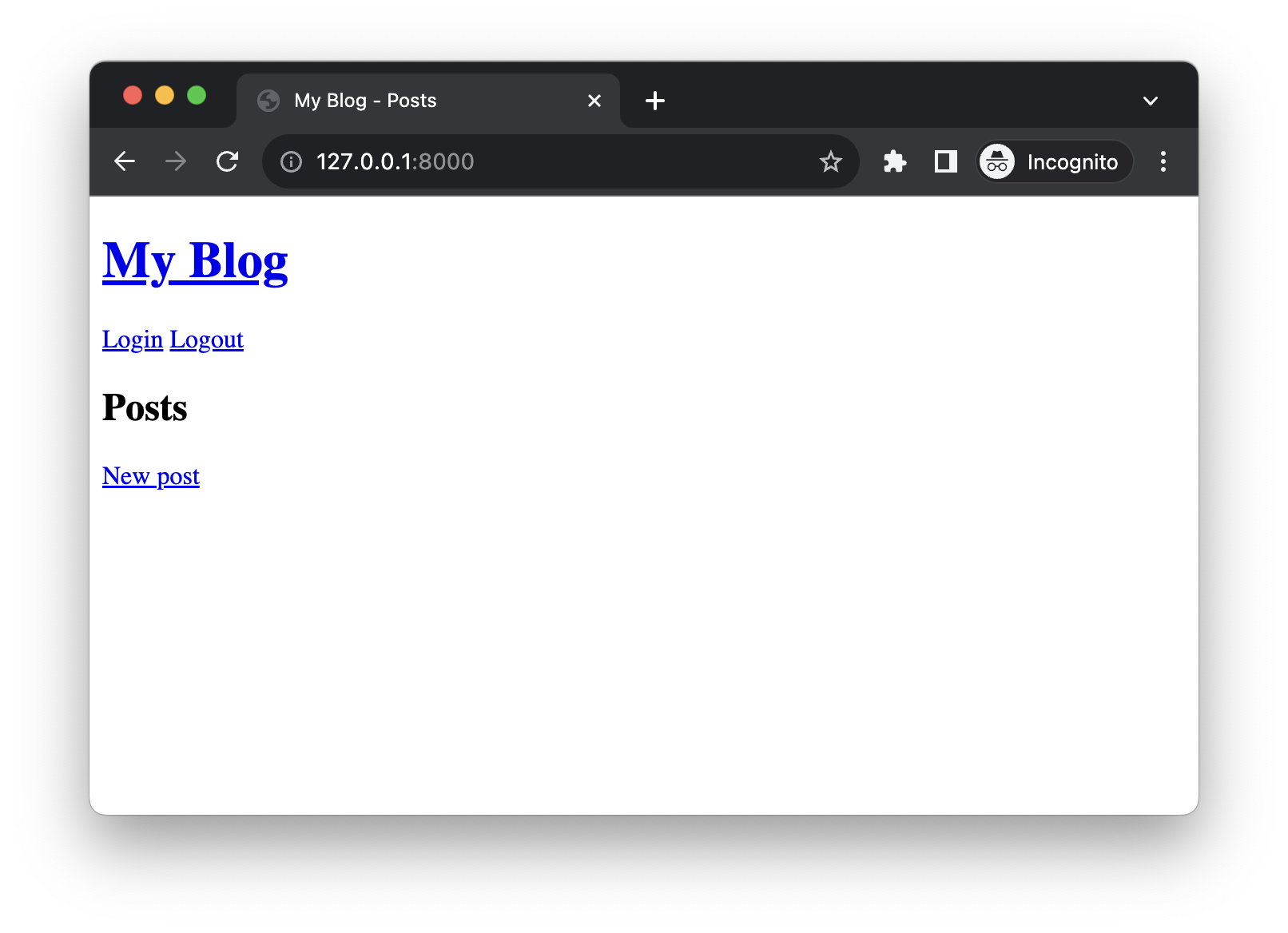 Djangoの組み込みテストツールを使ってテストを書いてみた #Python - Qiita