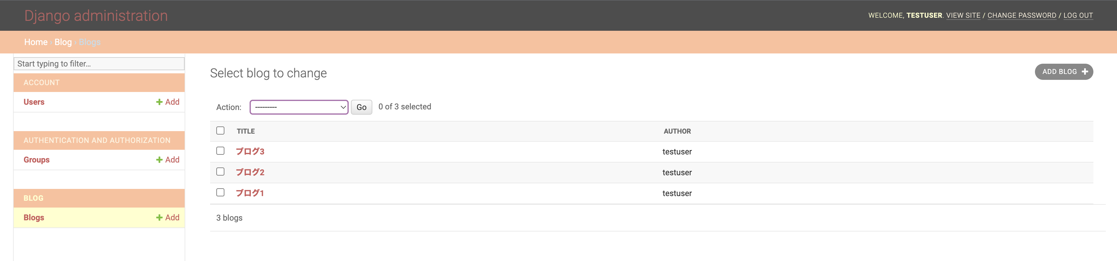 Django管理画面のオブジェクト一覧ページをカスタマイズ #Python - Qiita