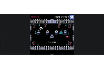 【Python / Pyxel】Webで遊べてSNSに共有できる，レトロゲームを作ってみた． #初心者 - Qiita