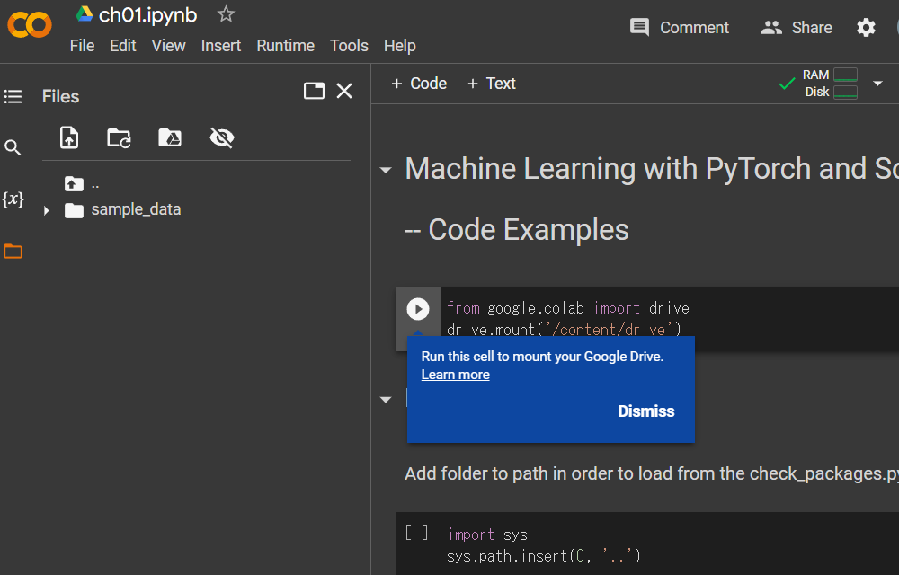 Python機械学習プログラミング[PyTorch＆scikit-learn編]のサンプルコードを動かす準備 #colaboratory - Qiita
