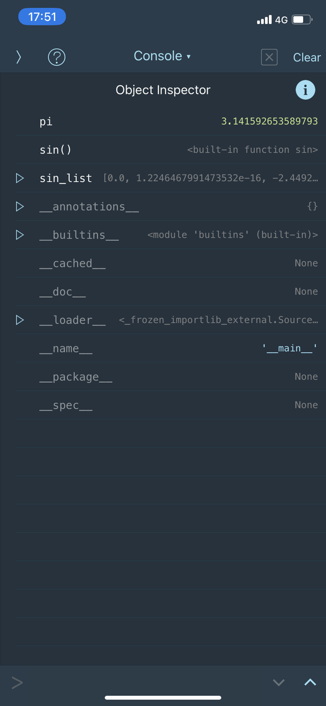 Pythonista3 やろうぜ！標準機能をみてみる 〜 コーディング編 #Mobile - Qiita