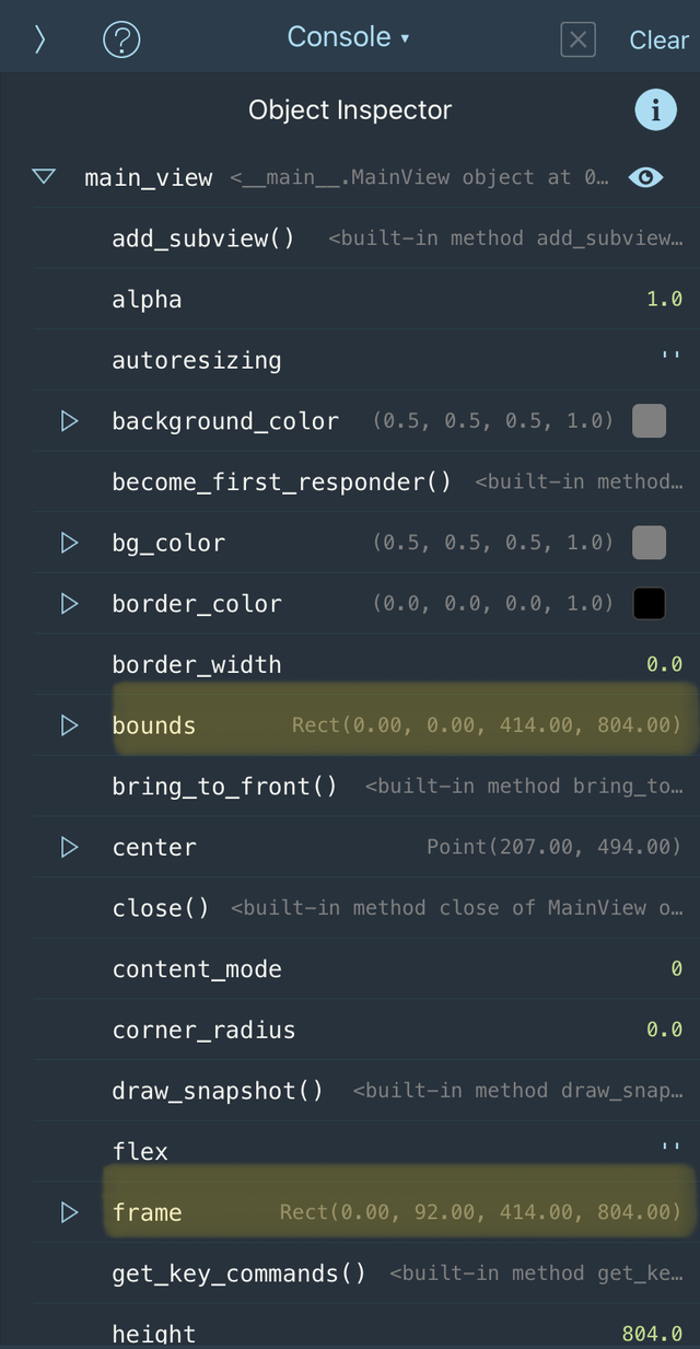 Pythonista3 のuiモジュールを使ってアプリでアプリをつくる下準備（View編）。 #Mobile - Qiita