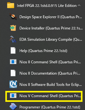 Intel® Quartus® Prime Lite Edition で Nios® V が使えるか試してみた #FPGA - Qiita