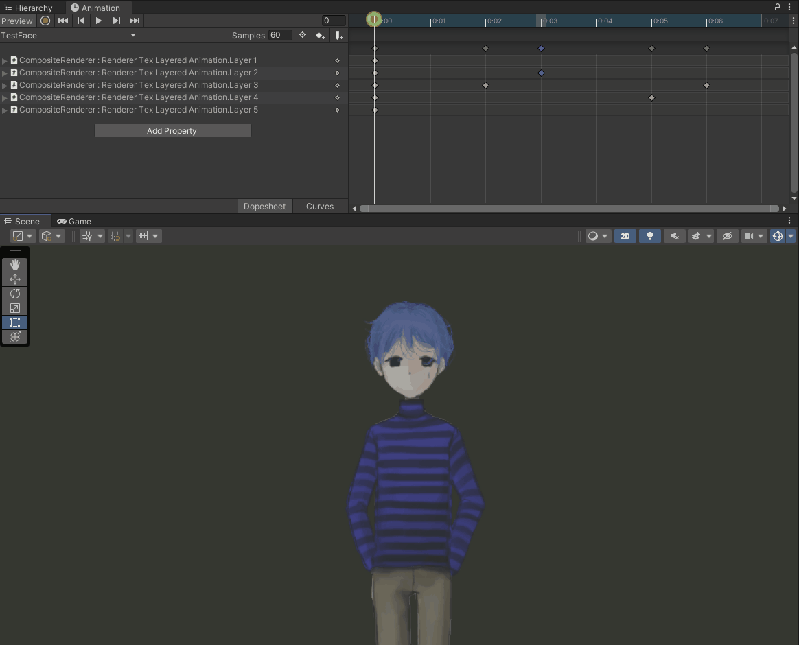 【Unity】複数枚の重なったSpriteを個別にアニメーションさせ、同時に違和感なく透過させる方法 #Shader - Qiita