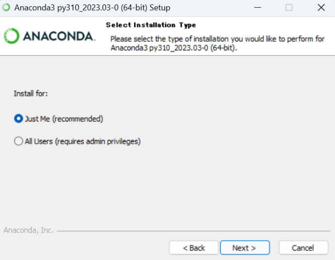 Anacondaのインストール手順【写真付き手順】 #Python - Qiita