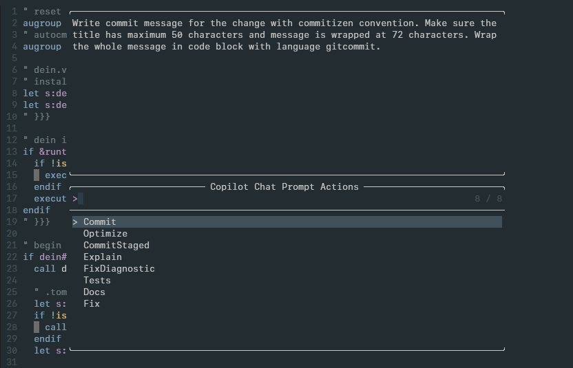 Neovim から Copilot Chat を使う #Vim - Qiita