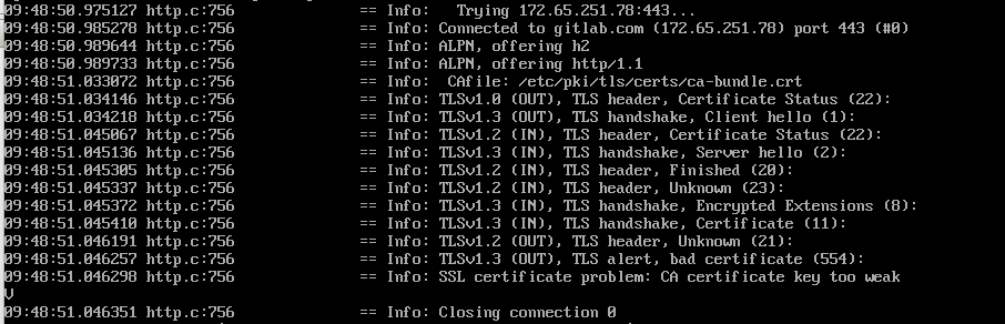 git clone時にログの詳細を確認する #Linux - Qiita