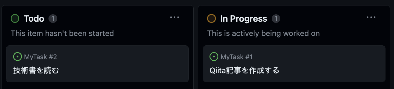 【初学者向け】GitHub Projectsでのタスク管理のススメ #todo - Qiita