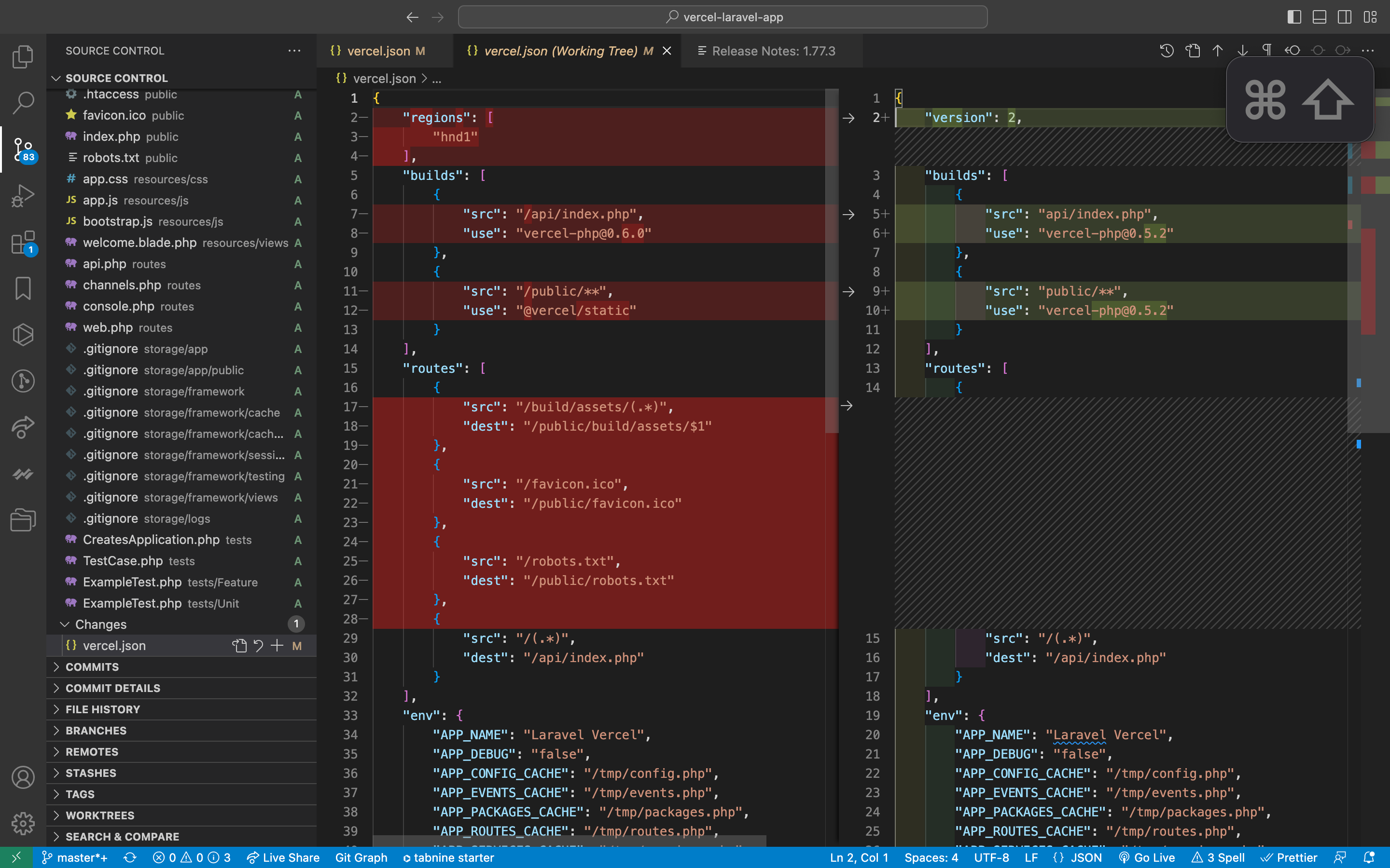 Laravel10をVercelに簡単にデプロイ！外部公開までの手順(2023/9/26 更新) #PHP - Qiita