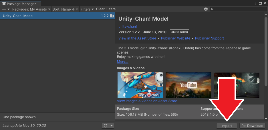 Unity初心者向け3Dキャラを動かす方法(おまけでAR化) #Android - Qiita