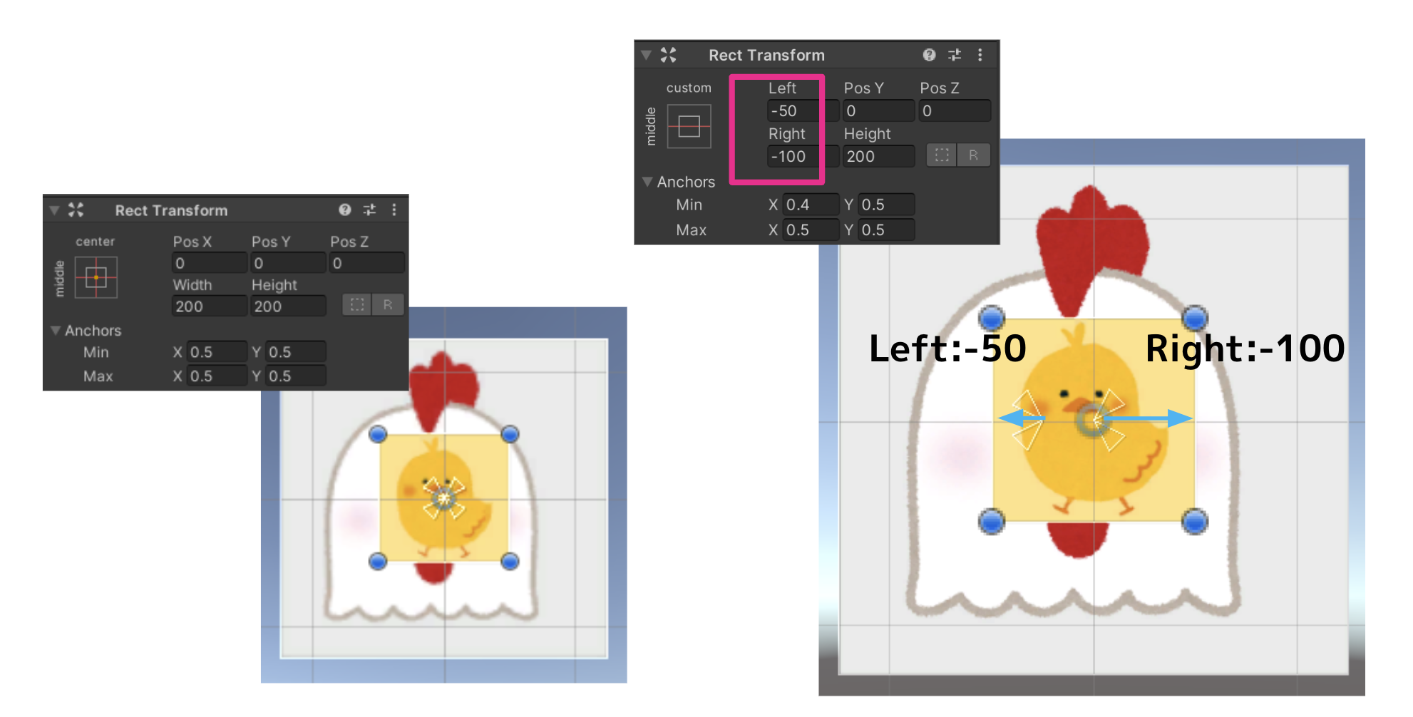 RectTransformの基礎 #Unity - Qiita