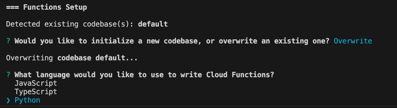 Firebase Cloud FunctionsでのPython環境セットアップとエミュレータ起動手順 #FirebaseCloudFunctions - Qiita