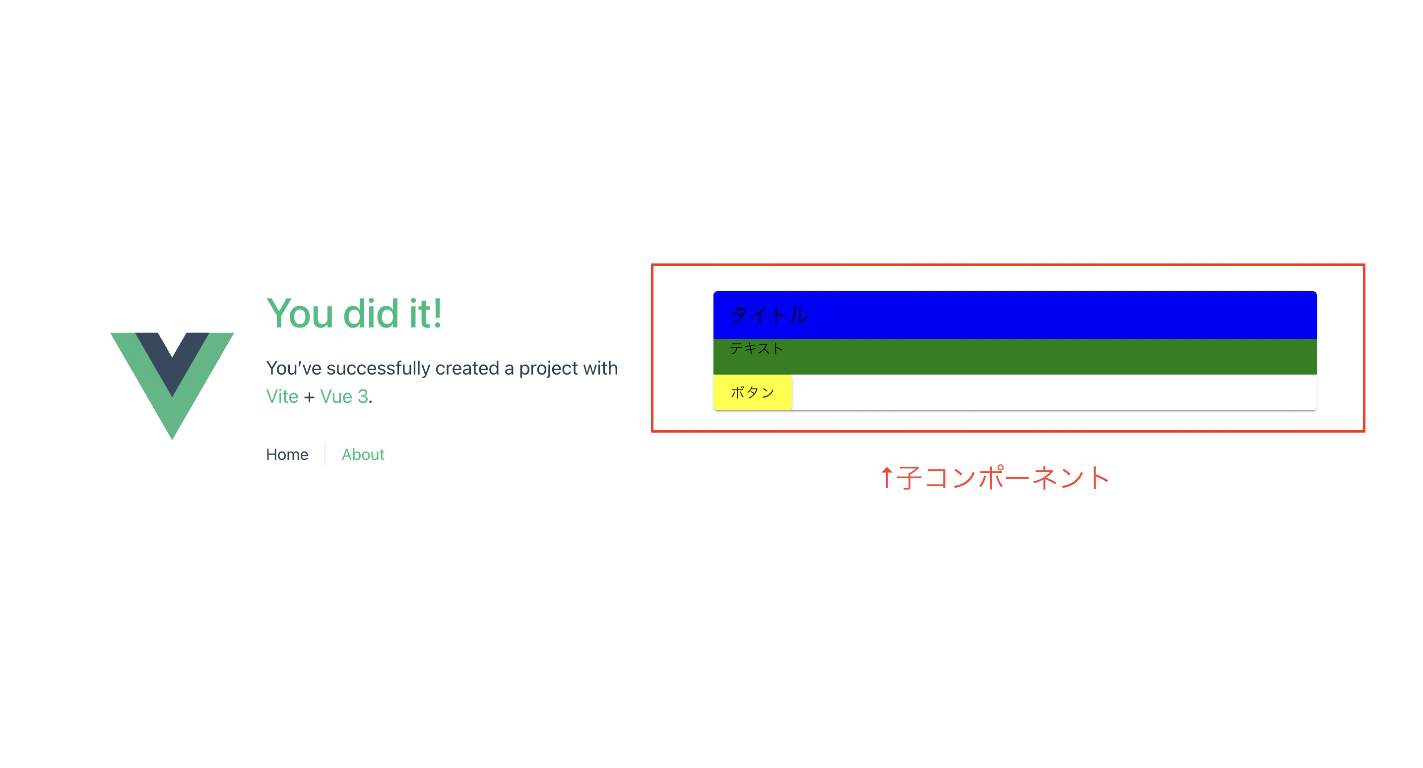 Vue3で親コンポーネントから子コンポーネントにCSSを適用する方法 #Vue.js - Qiita