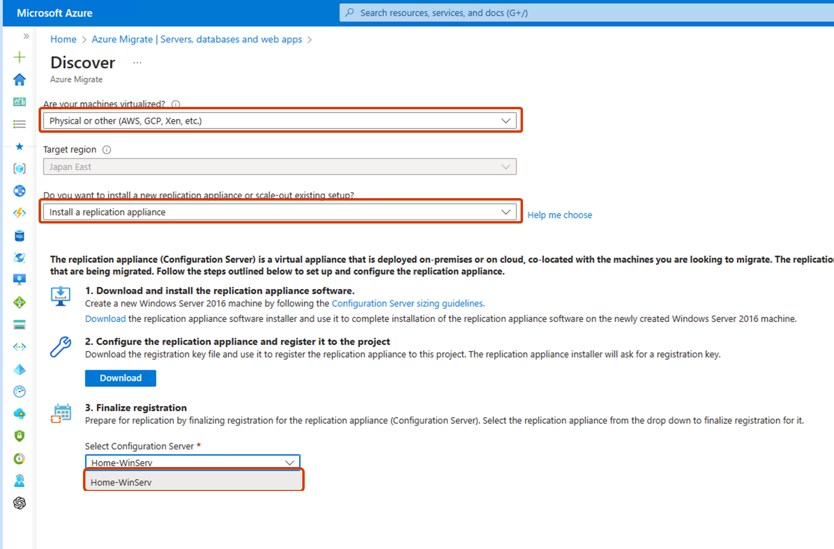 Azure Migration 2/4: Deploying a Replication Appliance on a physical ...