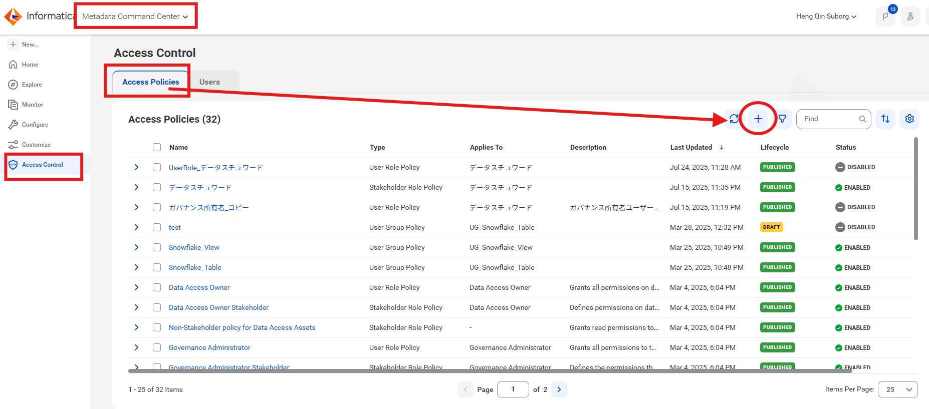 【Informatica CDGC】 メタデータも制御したい！カタログのアクセス制御機能を解説 #権限管理 - Qiita