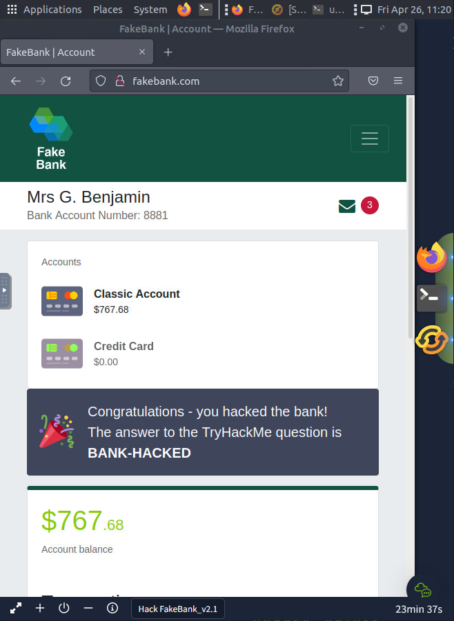 【TryHackMe】Intro to Offensive Security : WalkThrough #Security - Qiita
