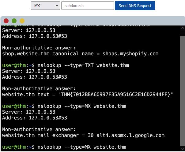 【TryHackMe】DNS in detail：Walkthrough #Security - Qiita