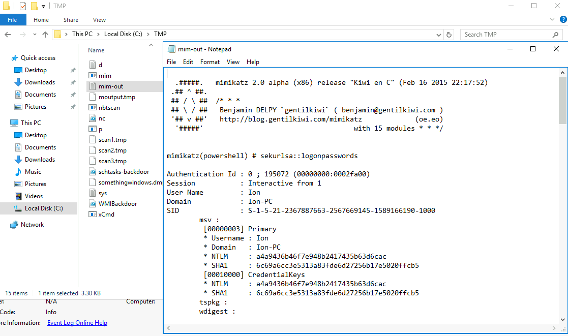 【TryHackMe】Investigating Windows：Walkthrough #Security - Qiita