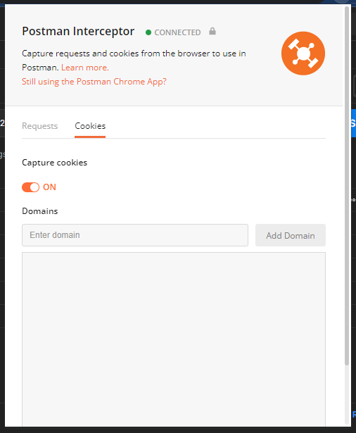 PostmanでCookieが必要なAPIを実行する手順Step.1 --Postman Interceptorの利用方法 #cookie - Qiita