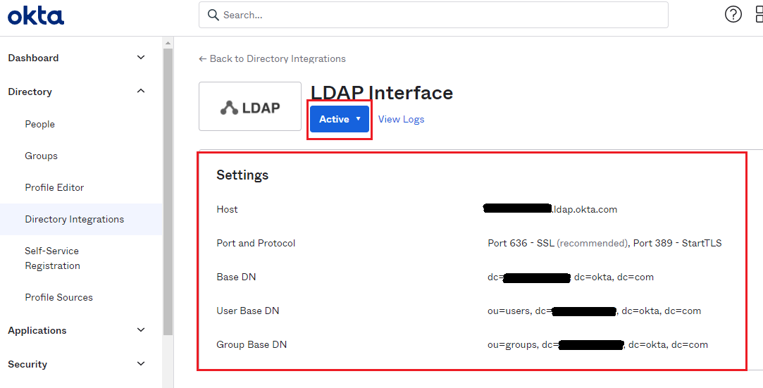 [図解初めてのokta]oktaのLDAP Interfaceを使用して、LDAP(S)認証する #初心者 - Qiita