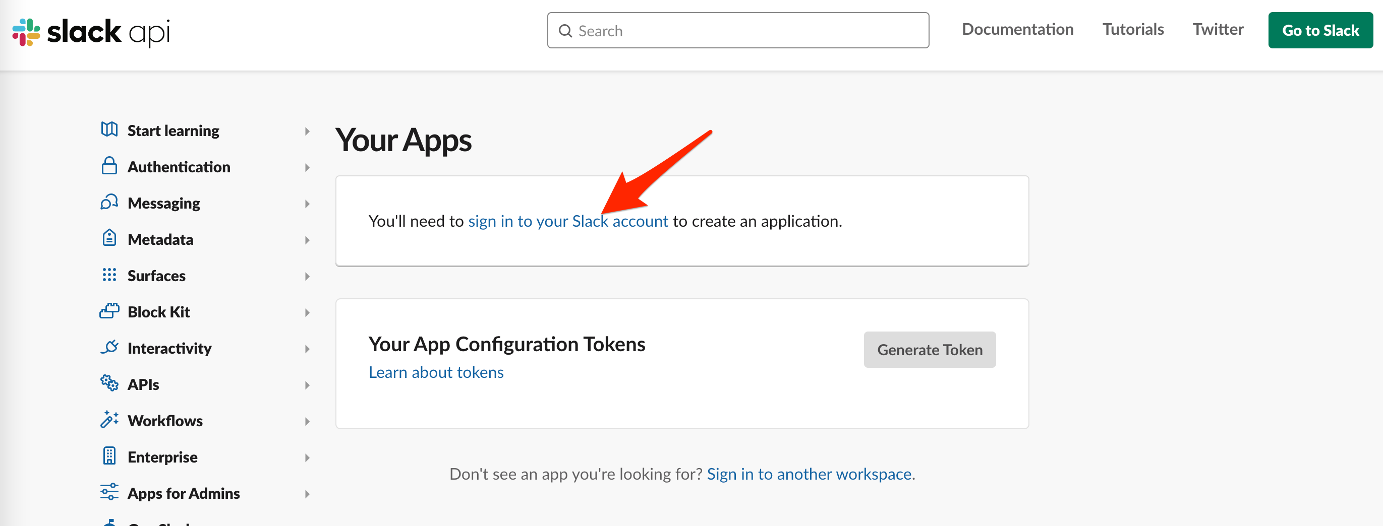 Slackアプリを作成する #Slack - Qiita