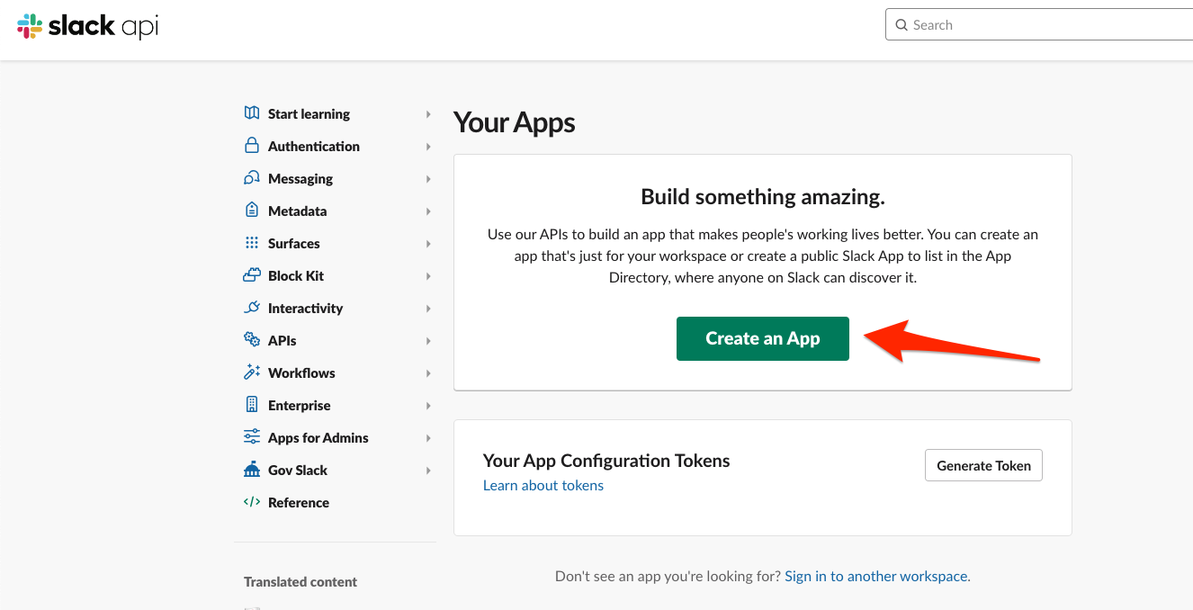 Slackアプリを作成する #Slack - Qiita