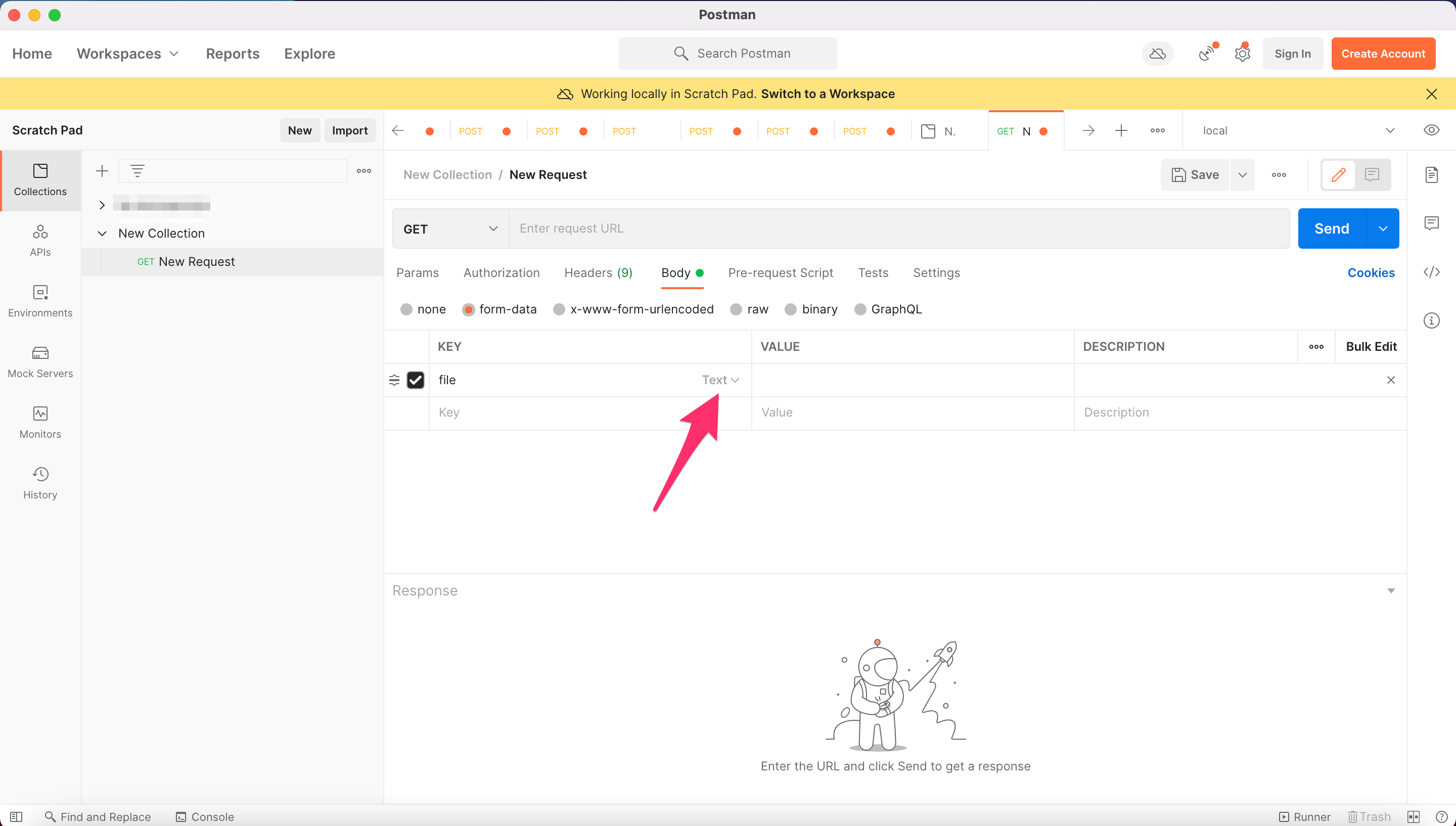 Postman multipart/form-data形式でファイルをPostする方法 個人メモ #Postman - Qiita