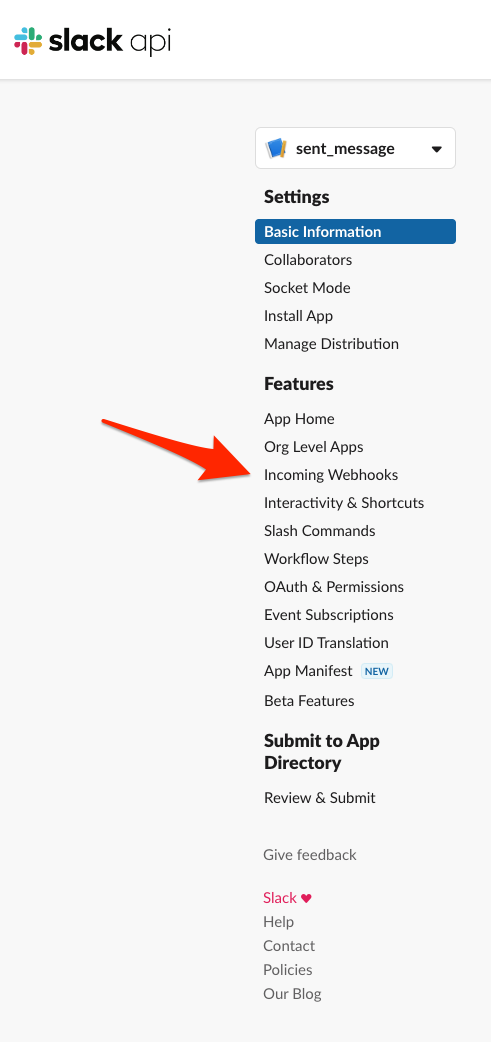 2 Slack アプリを作成してincoming Webhook URLを設定する #Slack - Qiita
