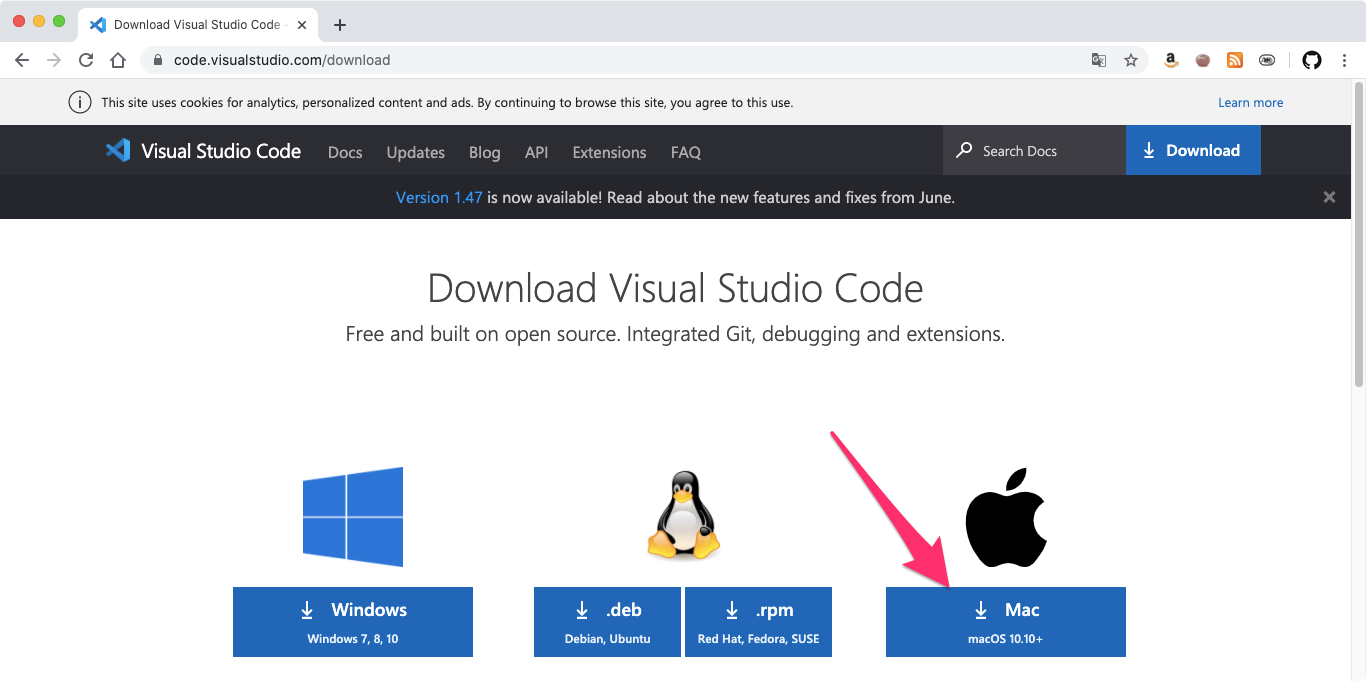 MacにVisualStudioCodeを導入して日本語化する #初心者 - Qiita
