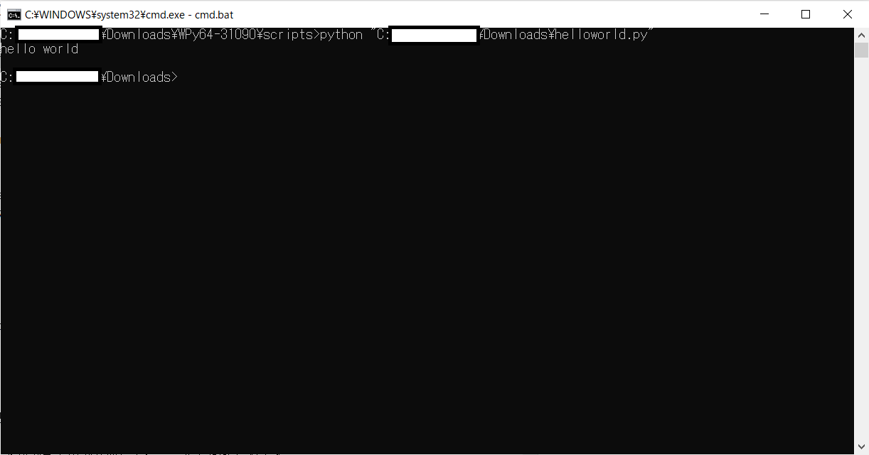 Pythonツール配布の手段として、WinPythonの実行環境に向けて一時的にpathを通すbatファイルが便利だった #Python - Qiita