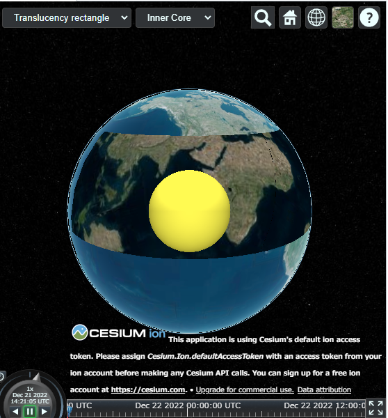 [Cesium]地球の内部を表示する #Cesium - Qiita