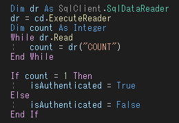 自分がコーディングしたプログラムを自らコードレビュー（VB.NET） #SQL - Qiita
