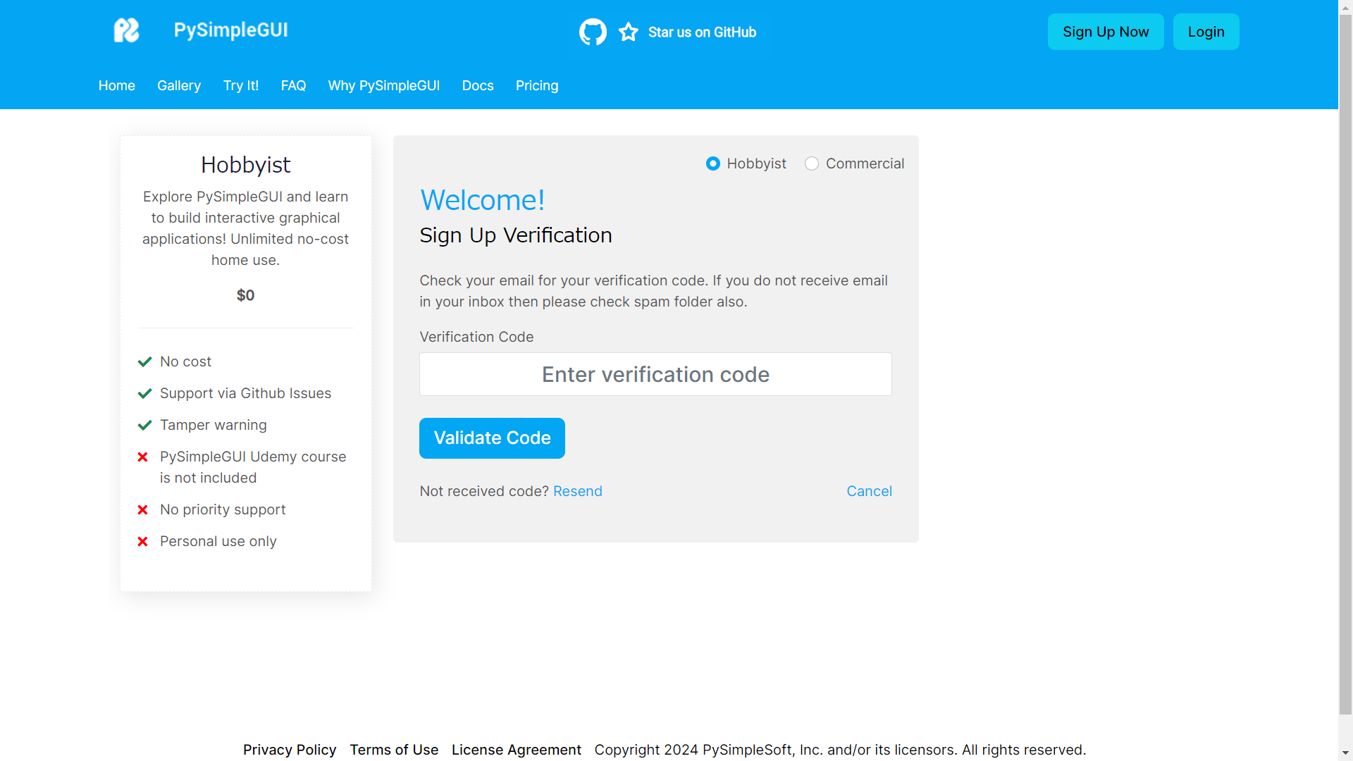 PySimpleGUI 5を使うためにPySimpleGUI.comに登録する手順 #Python - Qiita