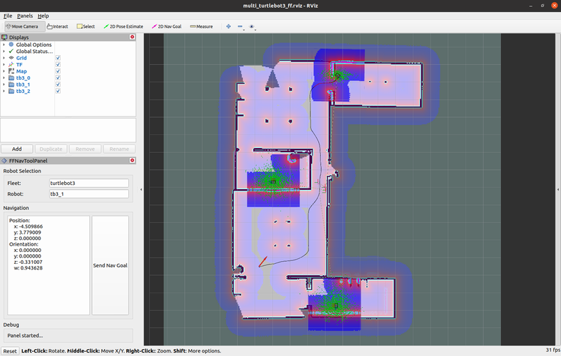 ロボット群制御：環境構築 〜 ROS/ROS 2混在環境で、Open-RMFを使って複数のturtlebot3を動かしてみた #自律移動 - Qiita