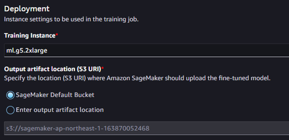SageMaker JumpStart で Gemma 2B を試す【Fine-tuning編】 #LLM - Qiita
