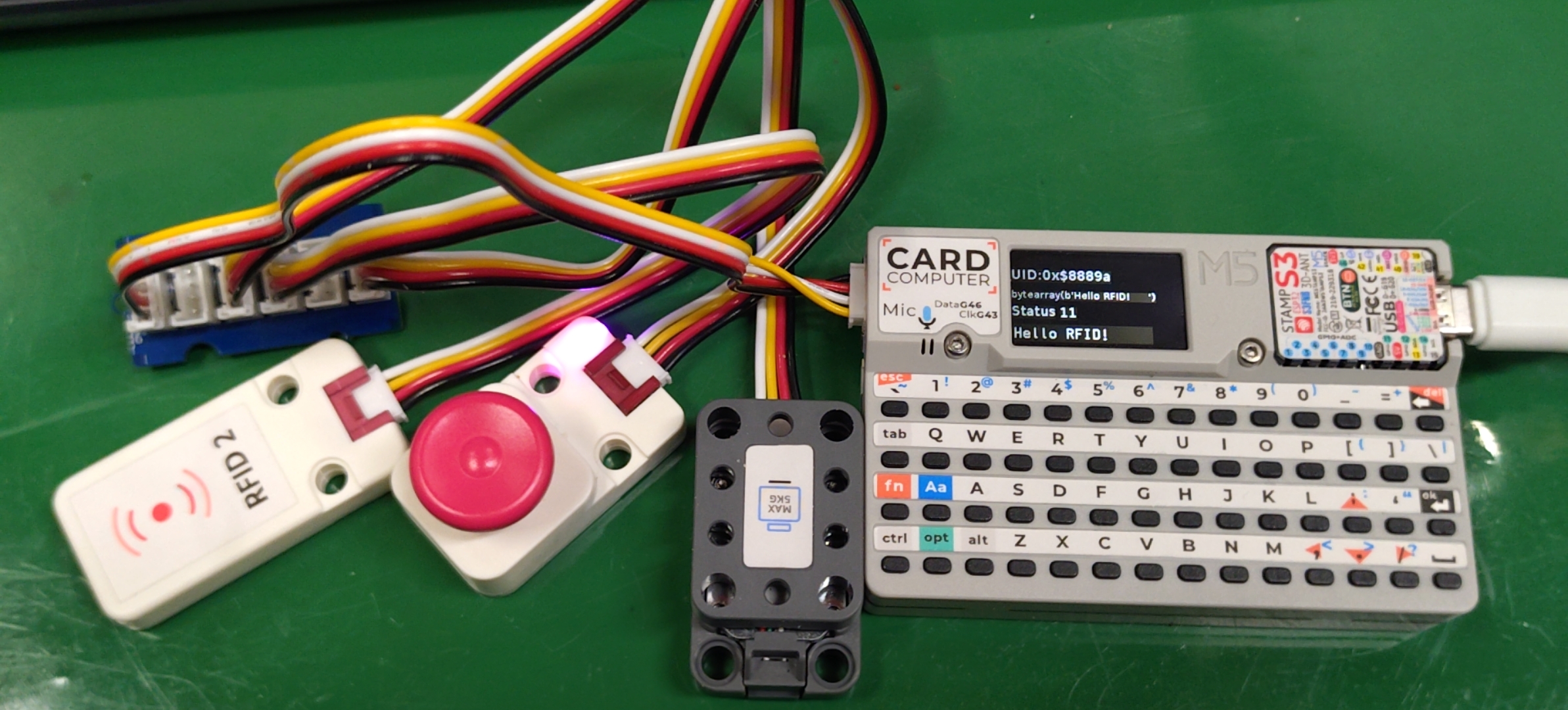 M5Stack Cardputer で RFID2ユニットを使ってみた #M5stack - Qiita