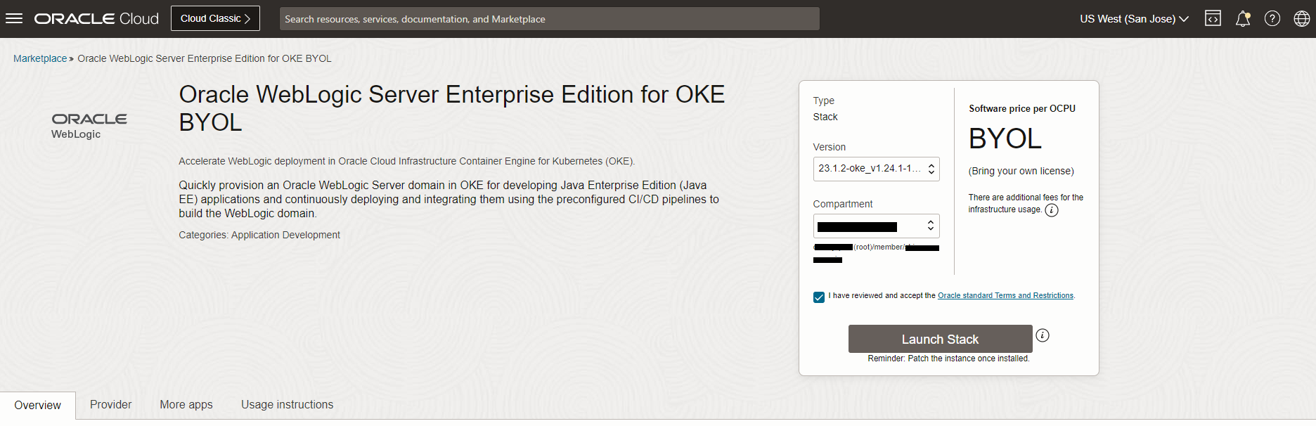 Weblogic Server For Oke をプロビジョニングしてみる Kubernetes Qiita 