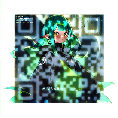 画像生成AIを使った自分だけのおしゃれなQRコードの作成手法 #Python - Qiita