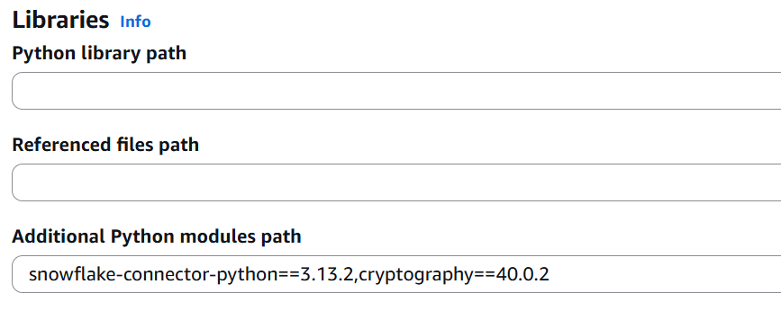 AWS Glue Python ShellでAWS Secrets Manager＋キーペア認証を使い、Snowflakeに接続する方法 #glue - Qiita