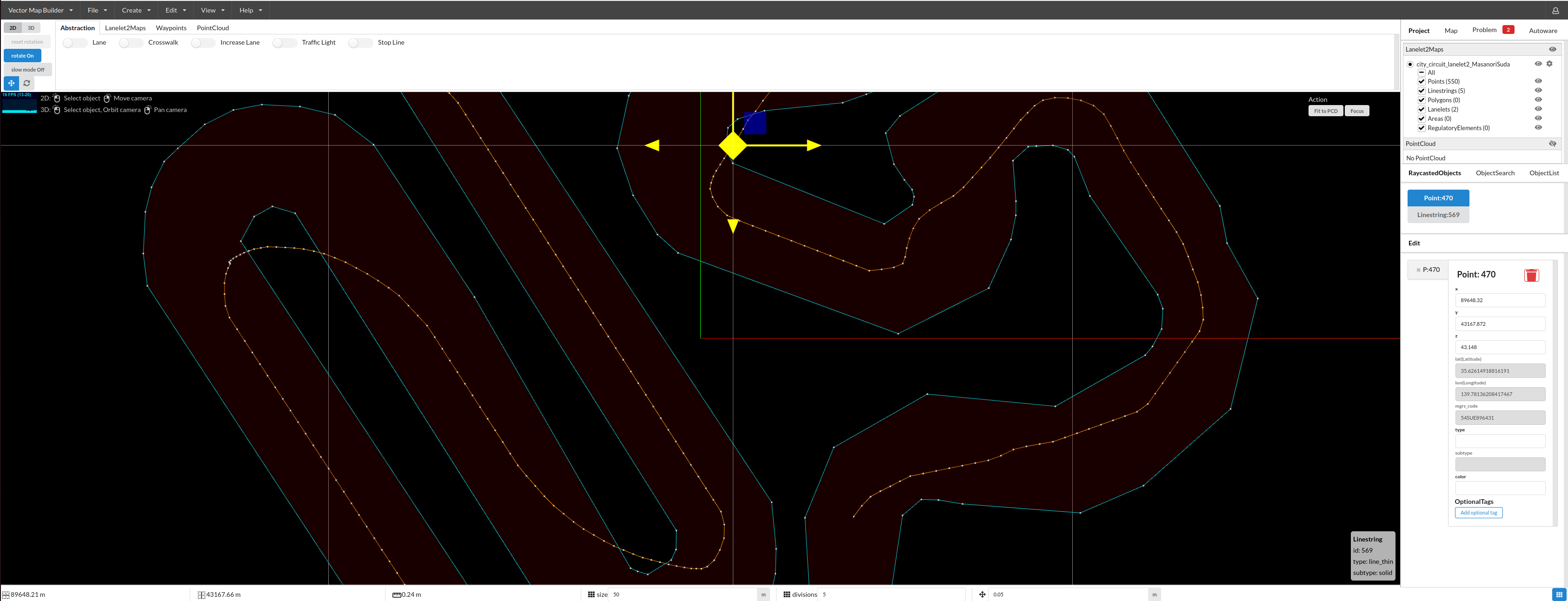 Vector Map Builderでlanelet2 mapを編集してみる[aichallenge-documentation-2024 ...