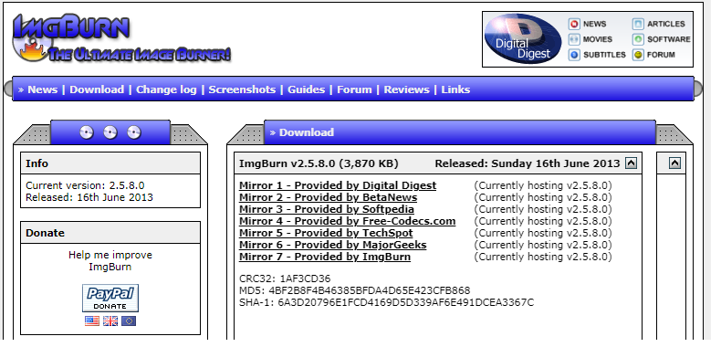 仮想ドライブソフト ImgBurn のインストール #初心者向け - Qiita