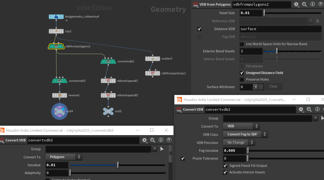 地味にたまに必須になる機能の備忘録 #HOUDINI - Qiita