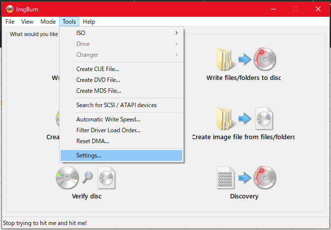ImgBurnでDVDフォルダをISOファイルにする(VBA, cmd利用) #bat - Qiita