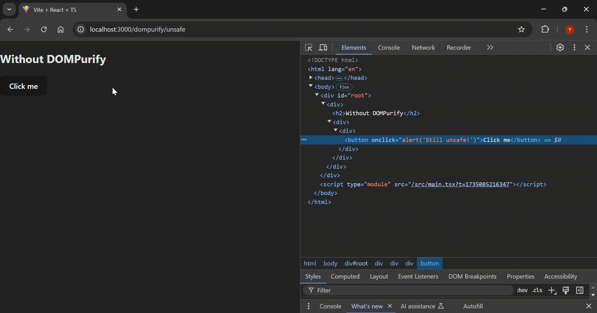 【React】DOMPurify で XSS 対策 #TypeScript - Qiita