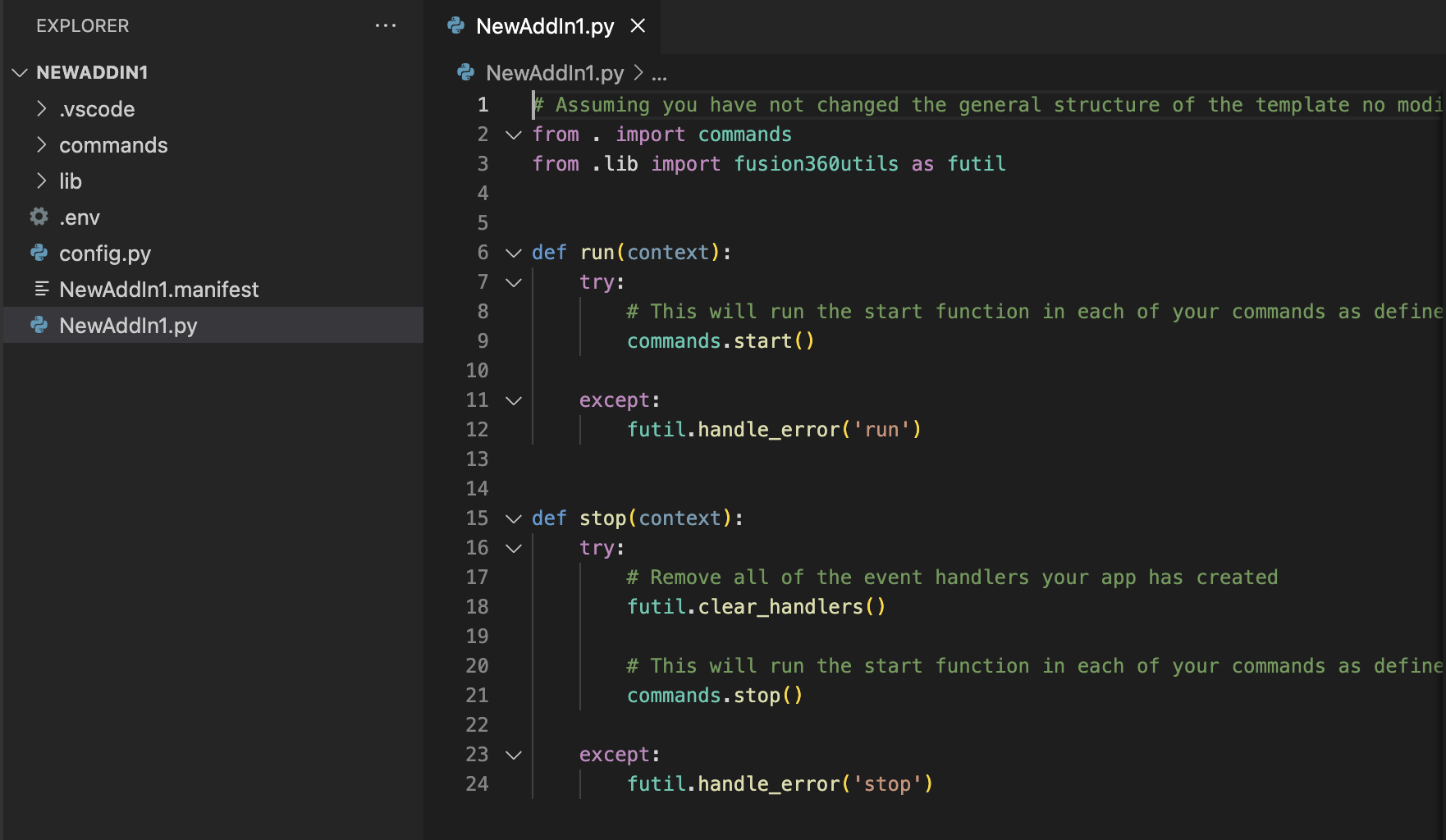 Fusion 360のアドインの作り方_準備編 #Python - Qiita