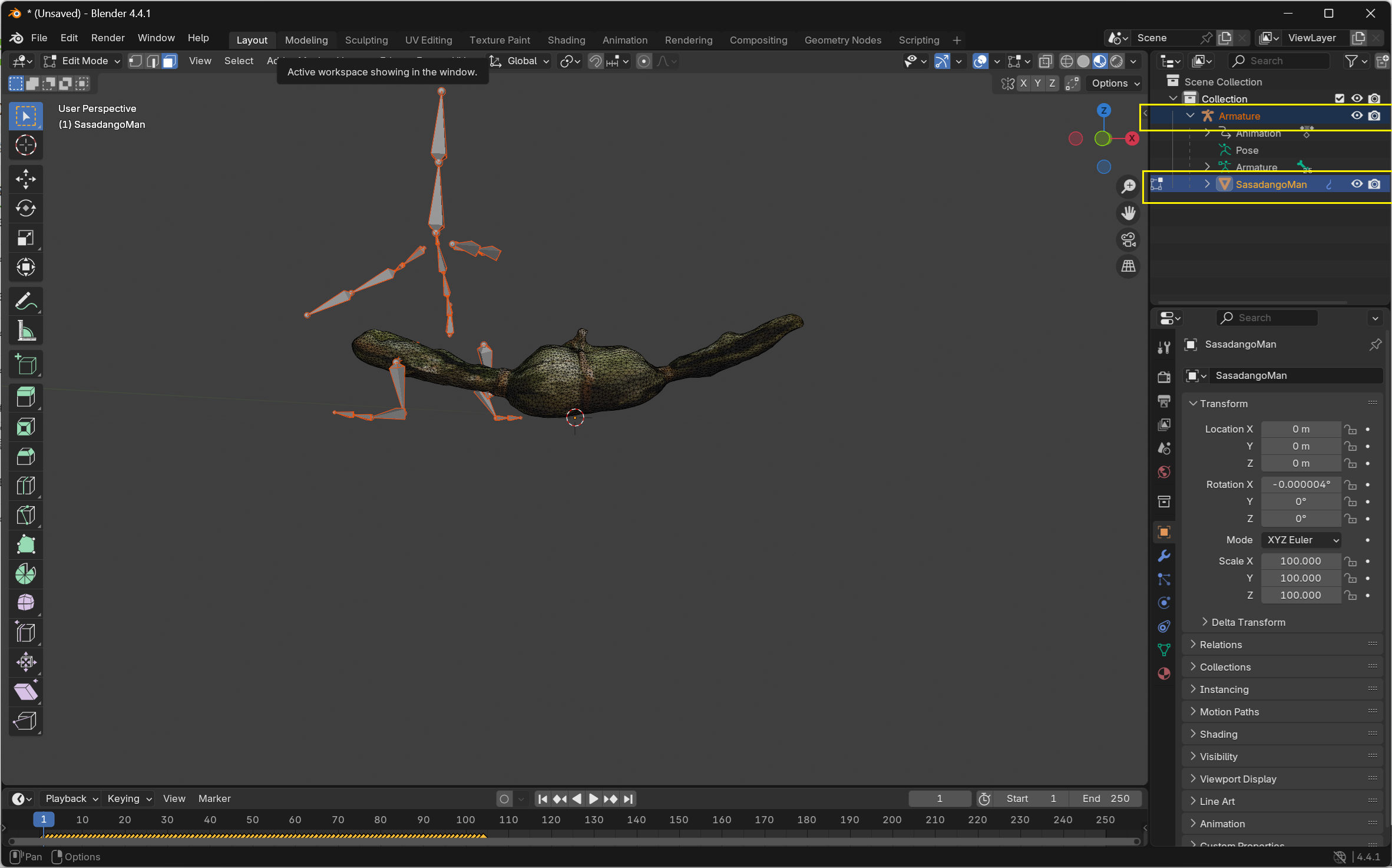 Mixamoで非人間型3Dモデルにアニメーションをつける ～3Dスキャンした笹団子を躍らせるまで～ #3Dモデル - Qiita